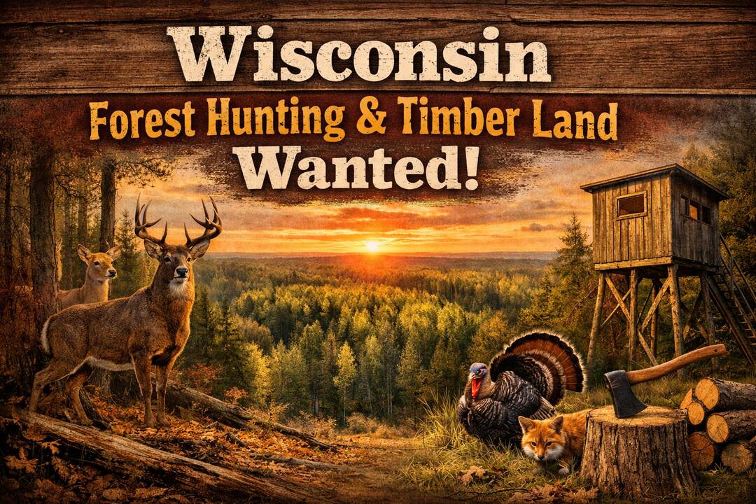 POLK COUNTY WISCONSIN FOREST HUNTING & TIMBER LAND WANT
