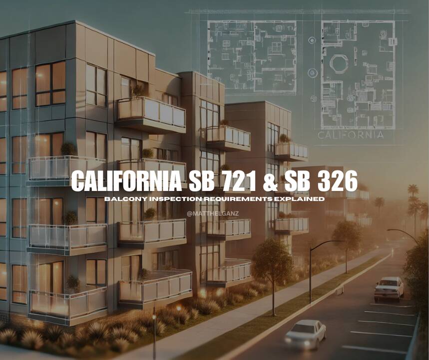 California SB 721 and SB 326: Essential Balcony Inspect