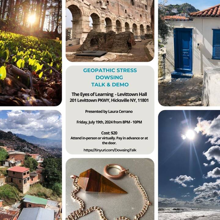 Geopathic Stress Dowsing Talk and Demo with Laura Cerra