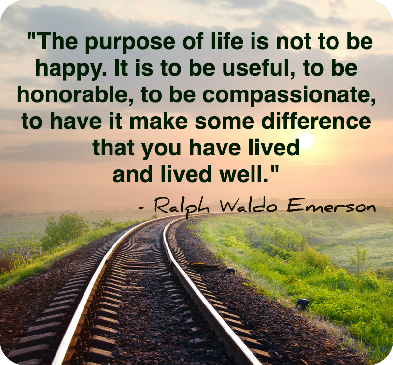 Be Useful, Honorable & Compassionate - Make a Differenc