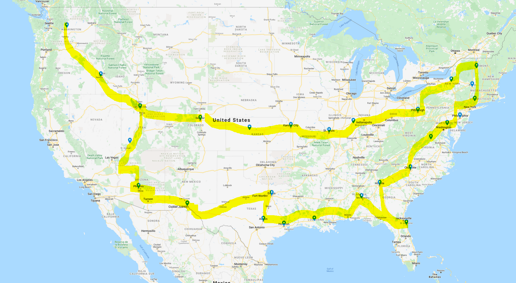 Come Zoom Around the U.S. With Me