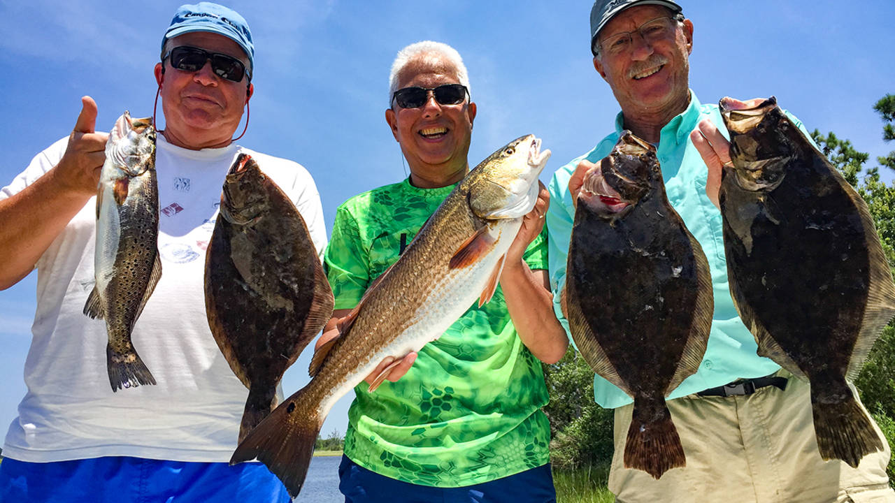 Local Fishing With Brunswick Forest Residents