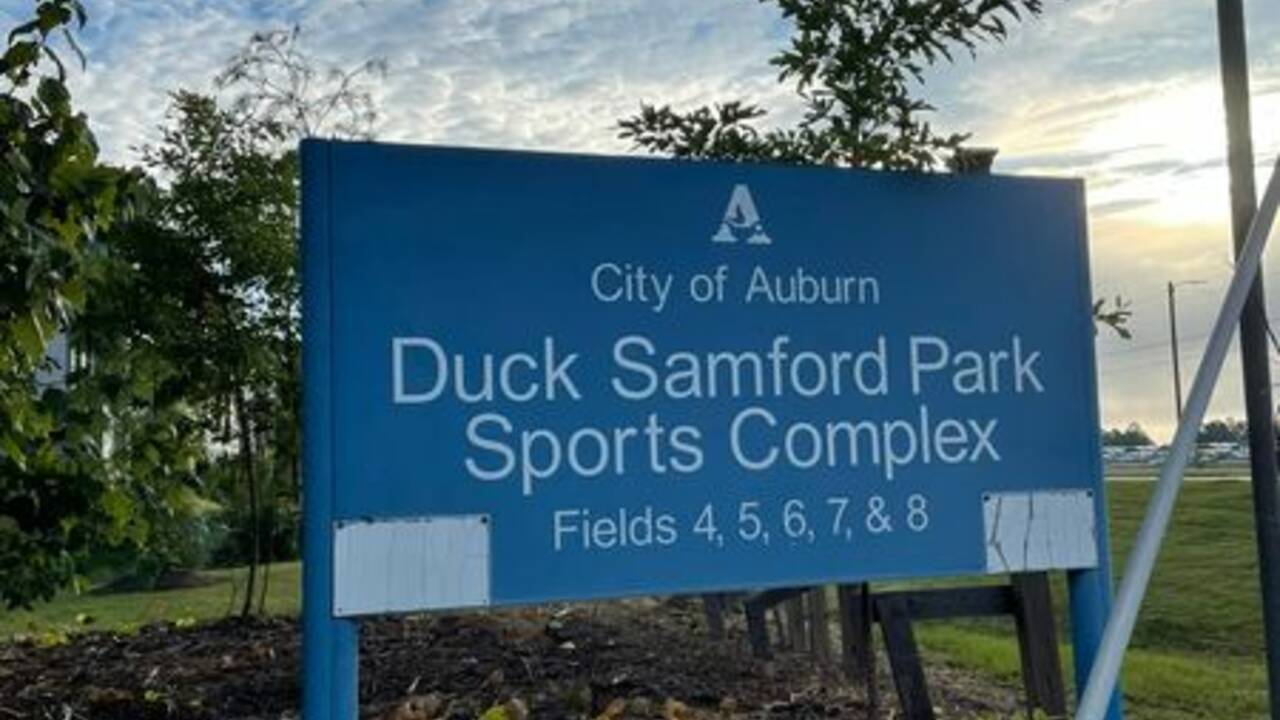 Duck Samford Park in Auburn, AL