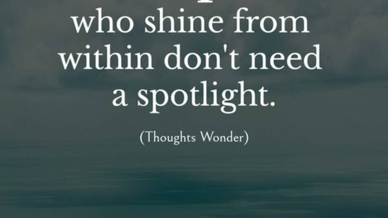 Shine From Within In 2023