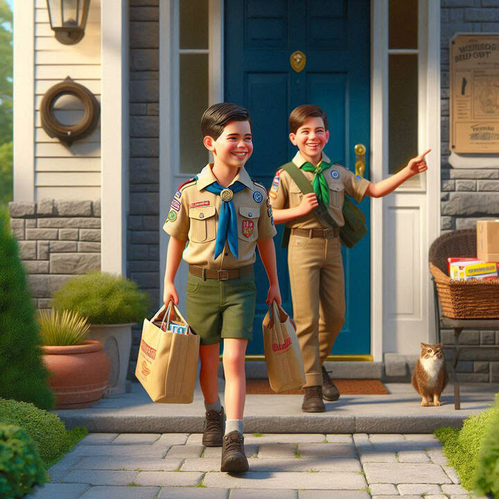 Scouting for Food-Fill Your Bag!