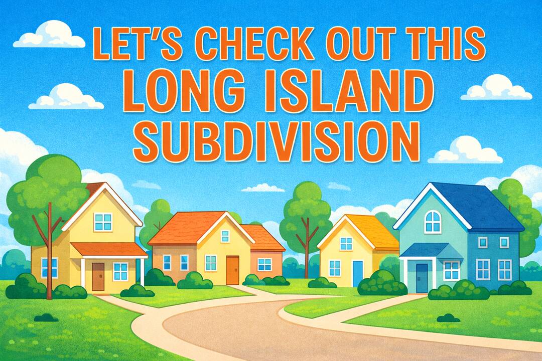 Smithtown Long Island Willow Wood Subdivision