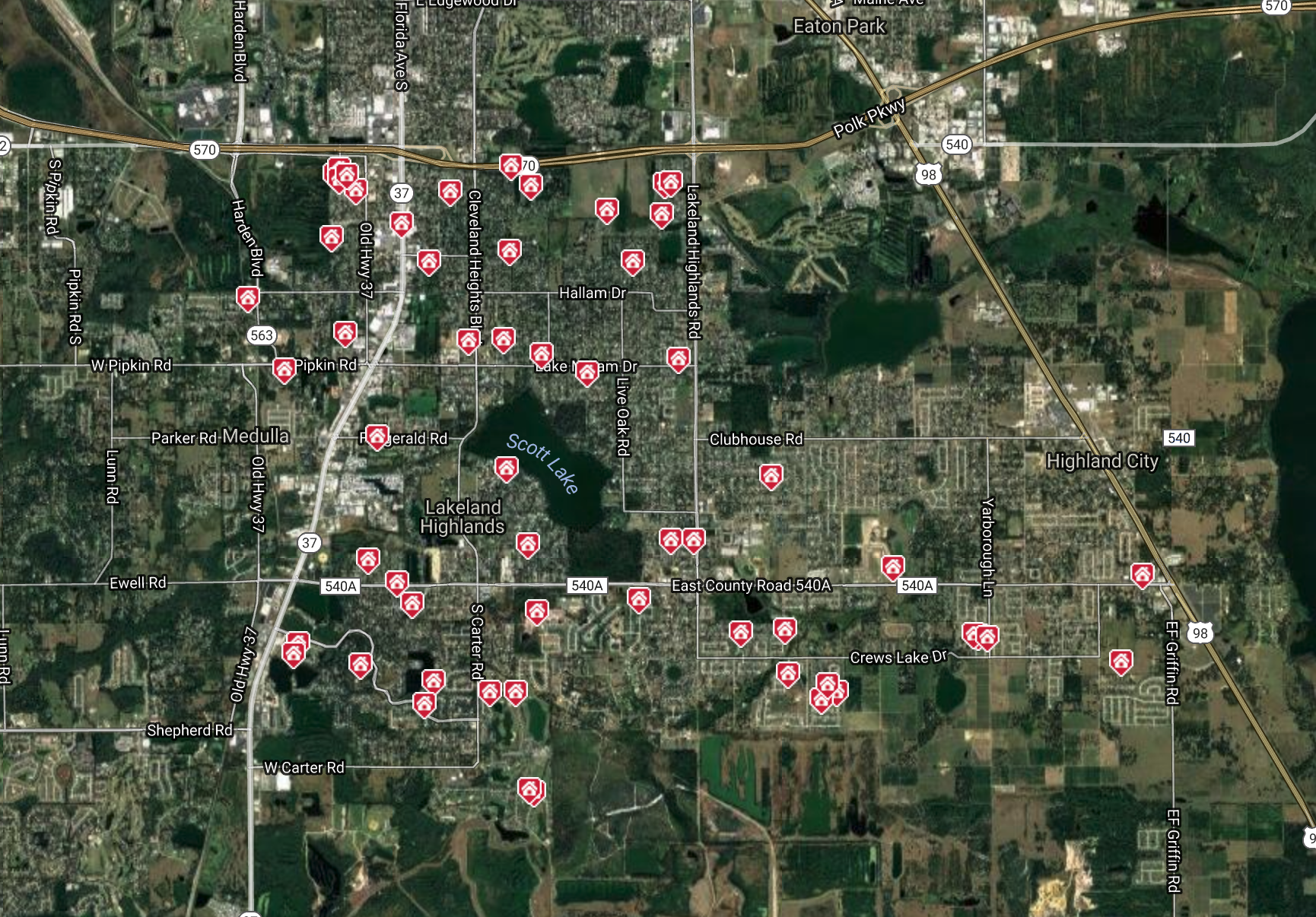 Homes For Sale in Lakelands 33813 - 863-333-5053