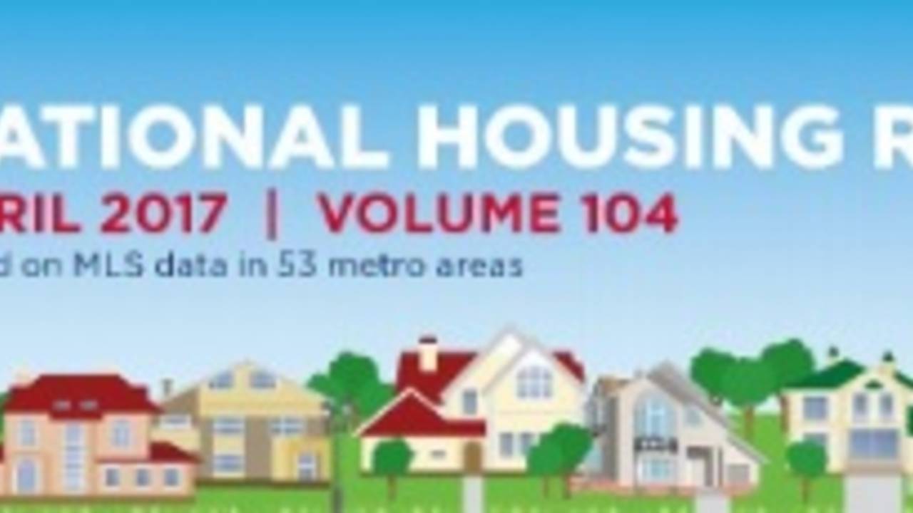 RE/MAX National Housing Report: April 2017 Infographic