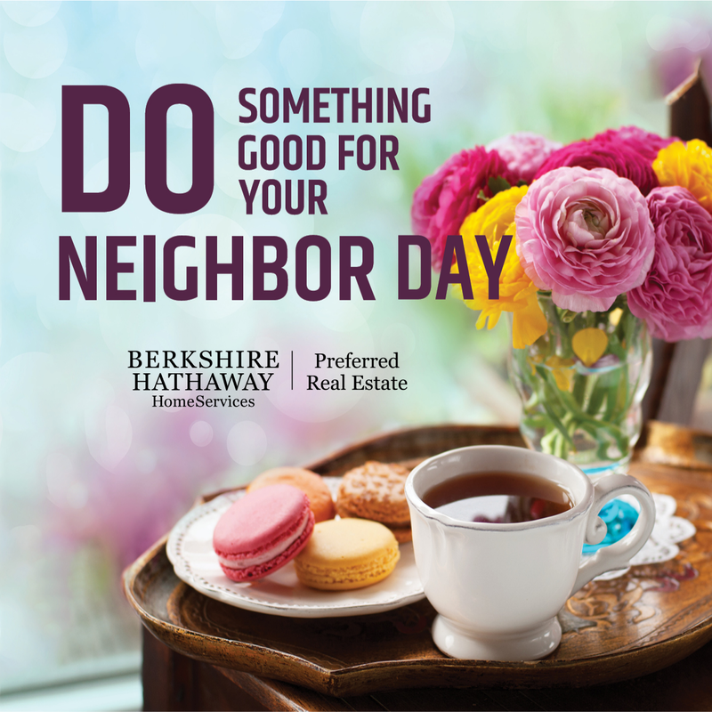 Do Something Good for your Neighbor Day!