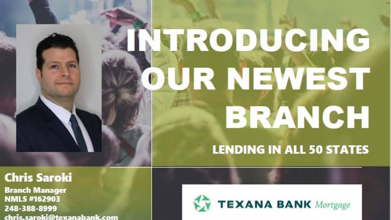 New Branch Opening - Lending Nationwide - All Programs