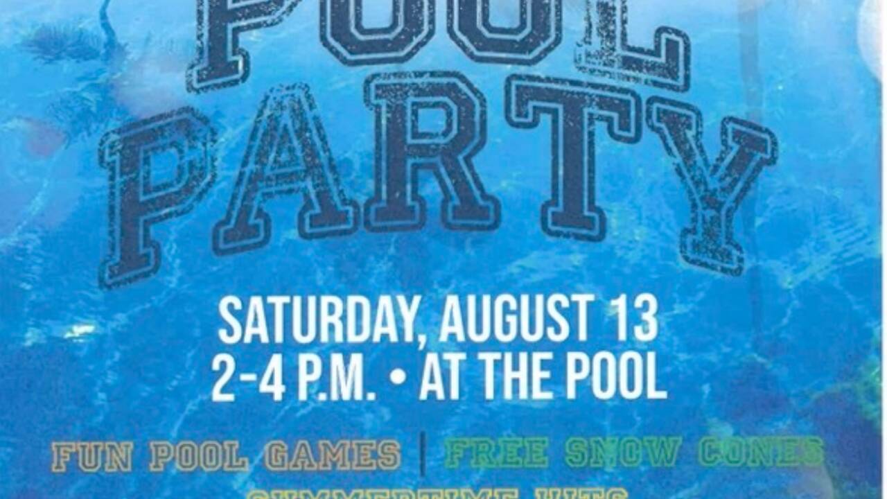 Canyon Creek HOA End of Summer Pool Party ~ Austin TX