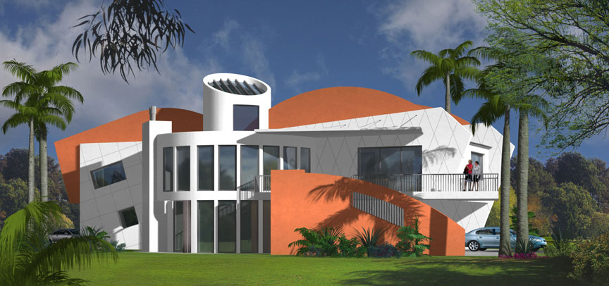 Multi-Generational house plan by Architect John Henry