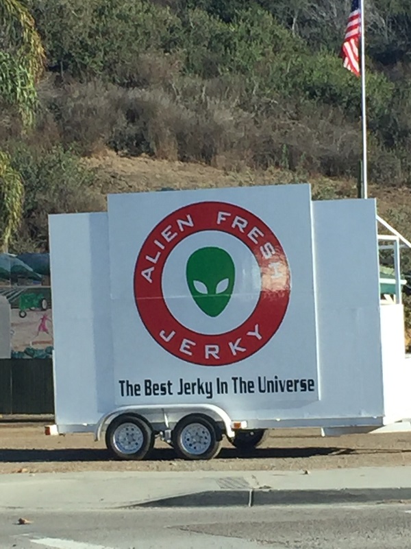 Buy Alien Fresh Jerky in Baker in the Mojave Desert