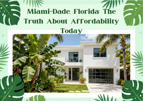 Miami-Dade, Florida: The Truth About Affordability Toda