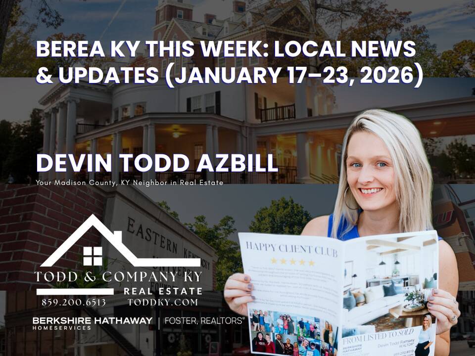Berea KY This Week: Local News & Updates(January 17–23)