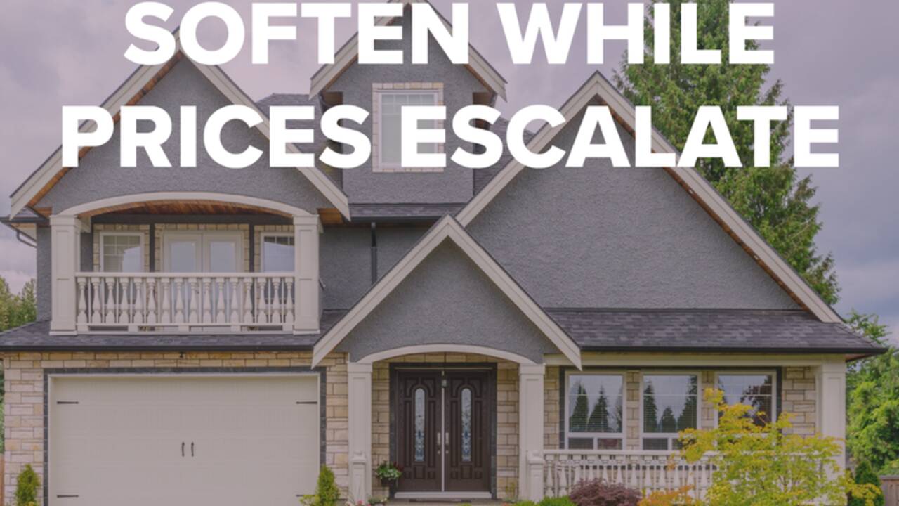 Housing Sales Soften While Prices Escalate