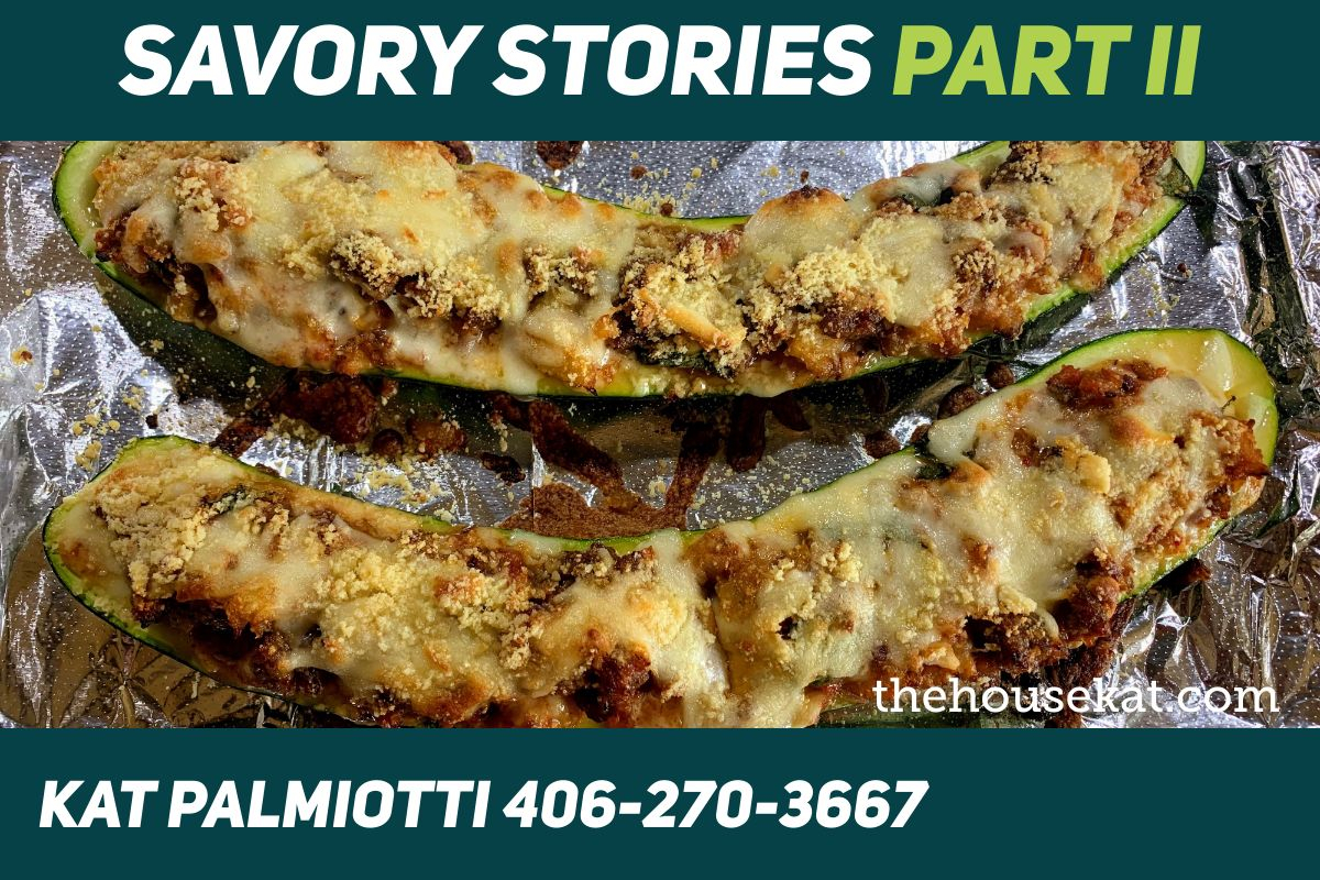 Savory Stories: Part 2 - what to do with zucchini