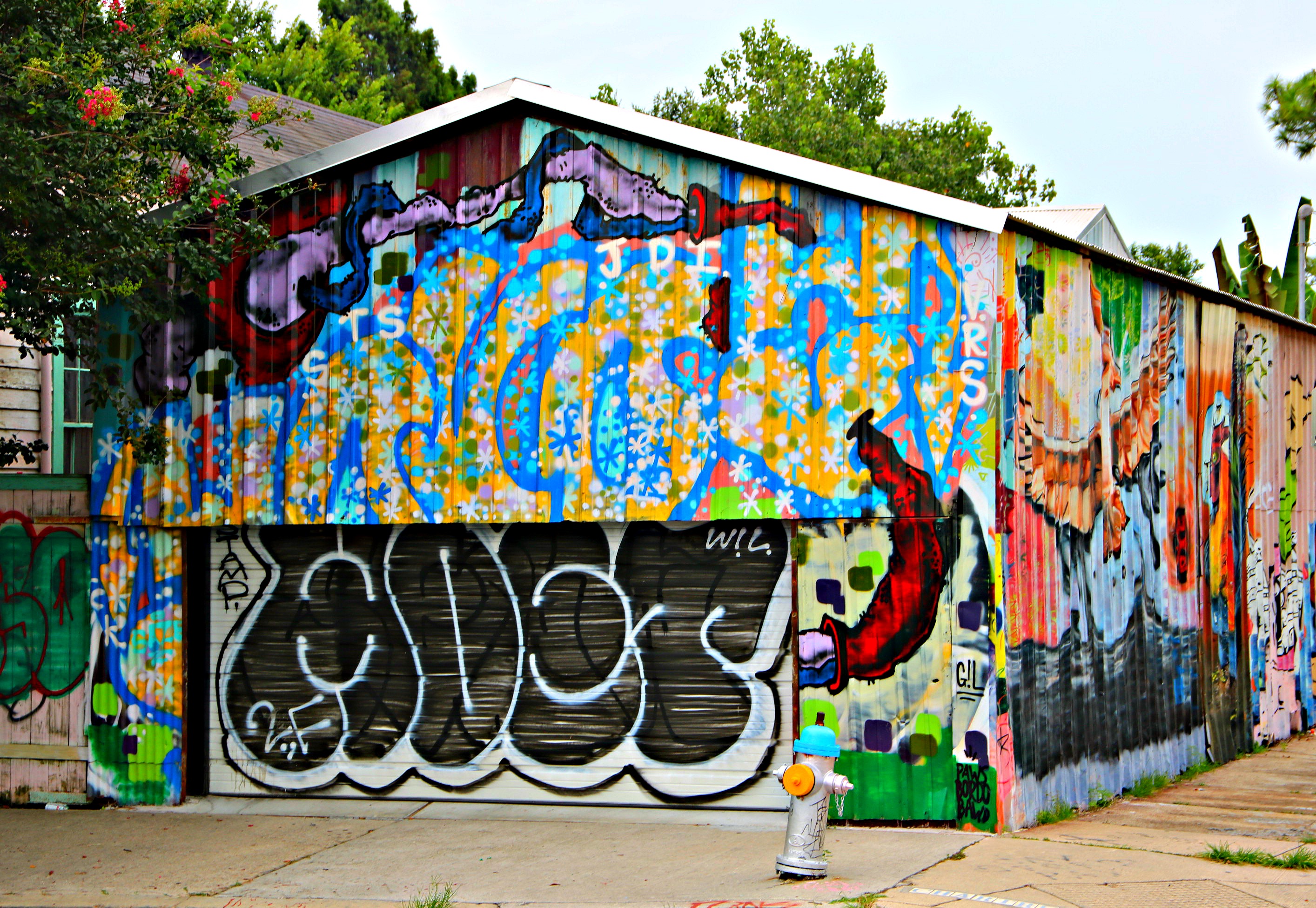 New Orleans Bywater Has lots of Arts on homes and Build